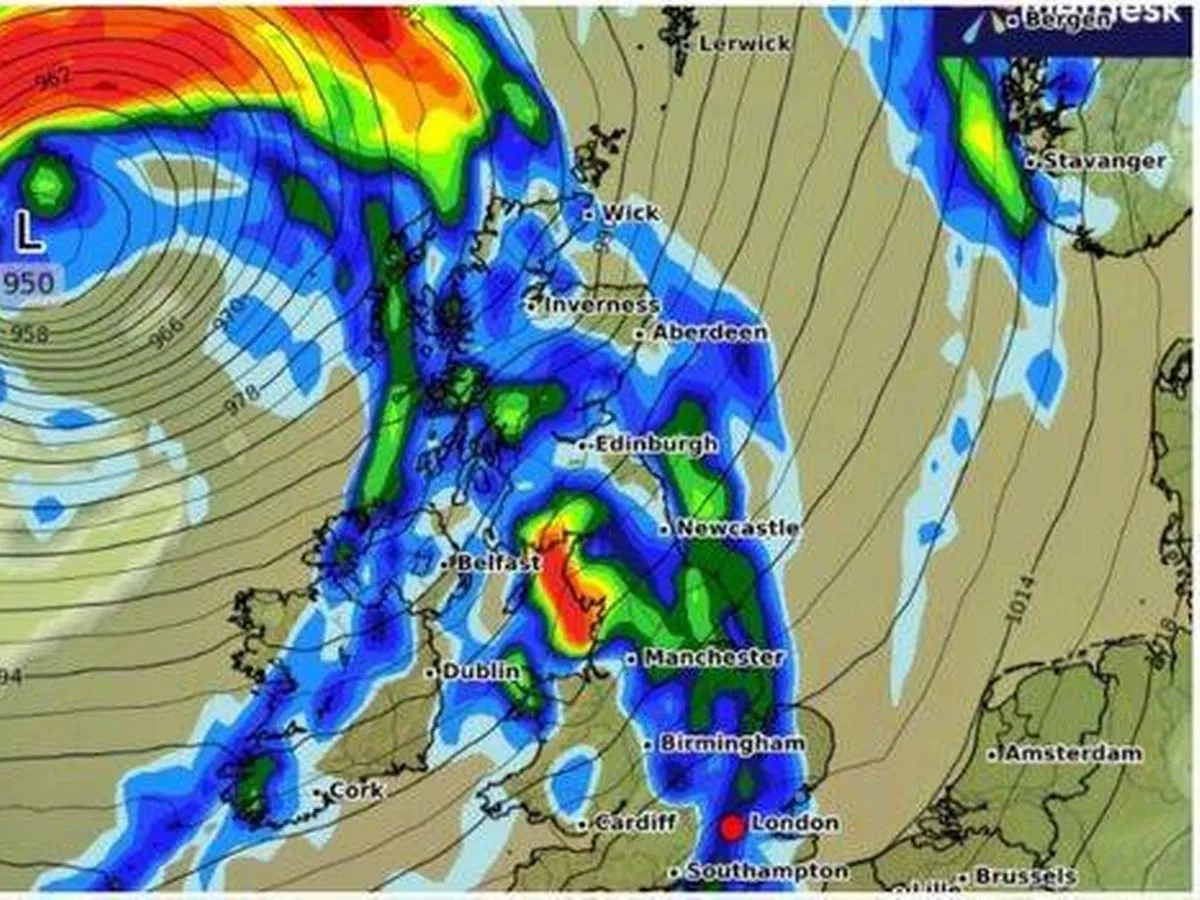 Storm Amy: Amber Warnings, 95-100 mph Gusts & Danger Across Northern ...