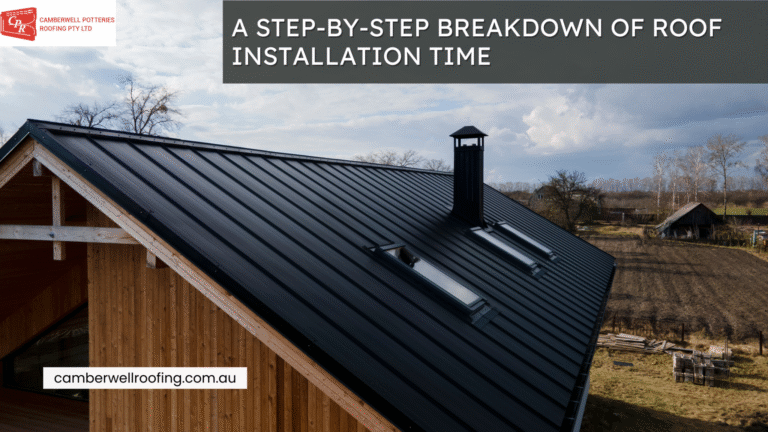 A Step-by-Step Breakdown of Roof Installation Time